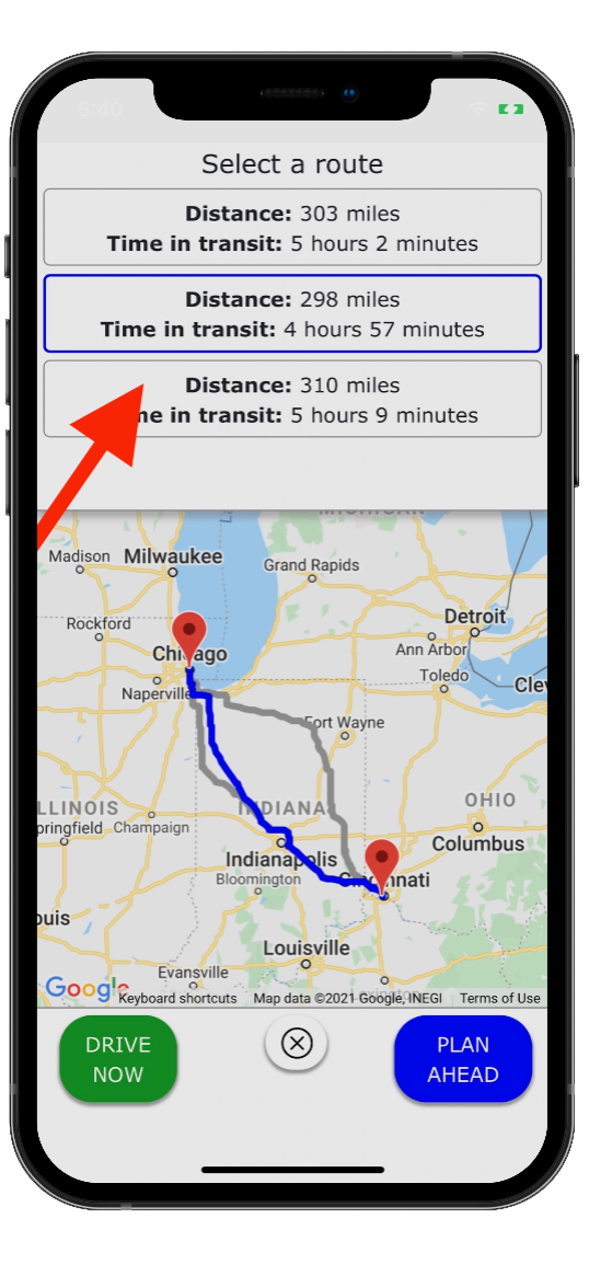 Weather Route | Highway Weather